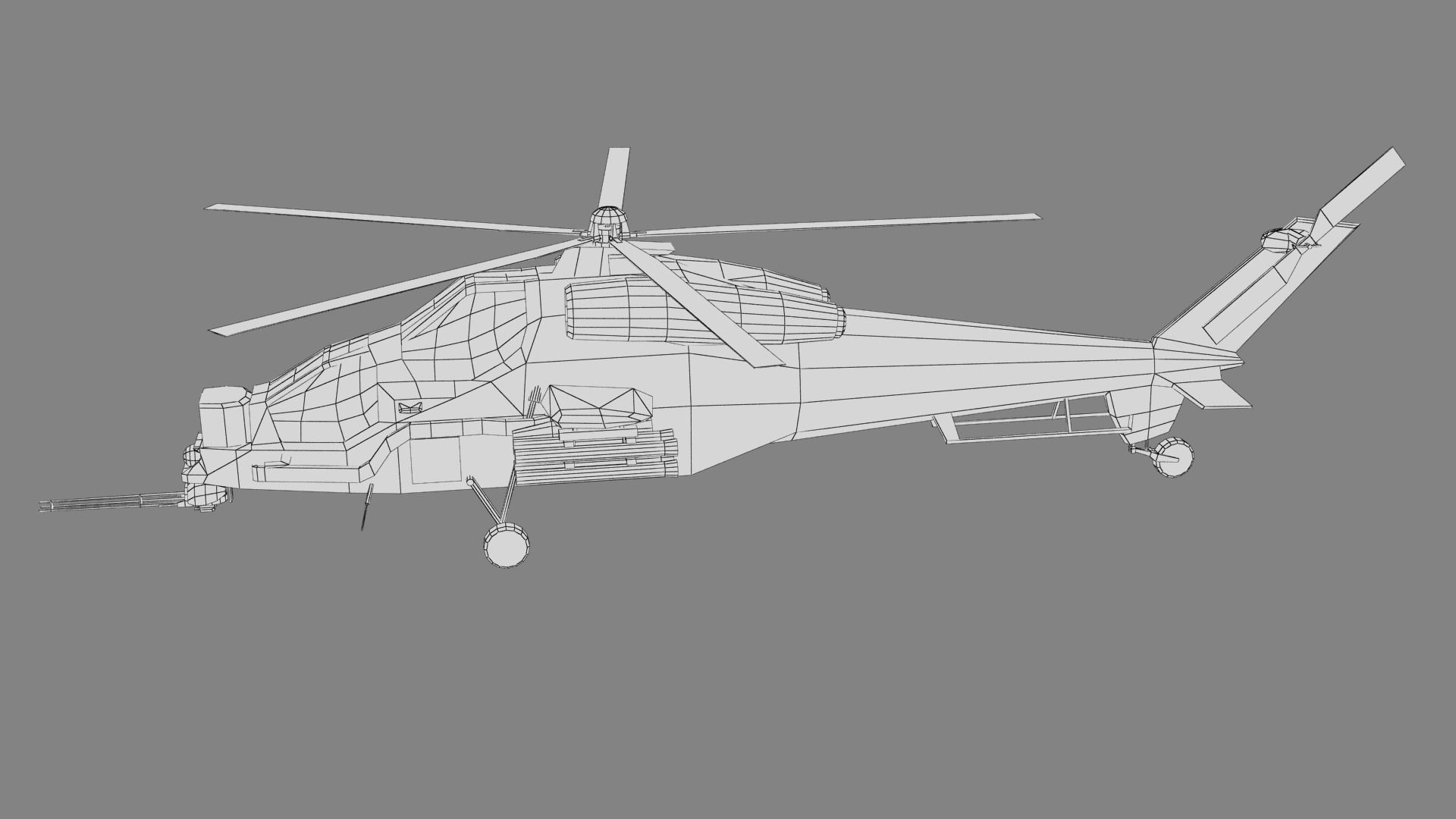 Helicopter Base Mesh Free free VR / AR / low-poly 3D model | CGTrader
