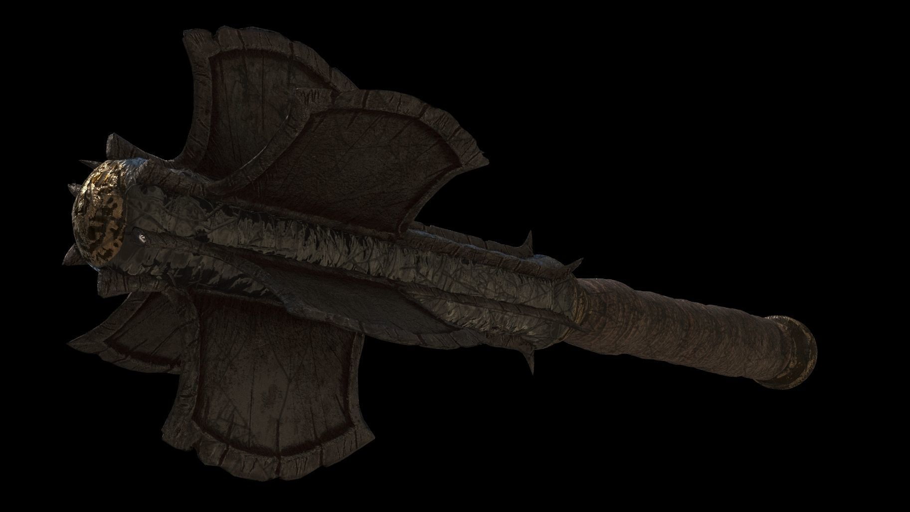 Wand old weapon 3D model | CGTrader