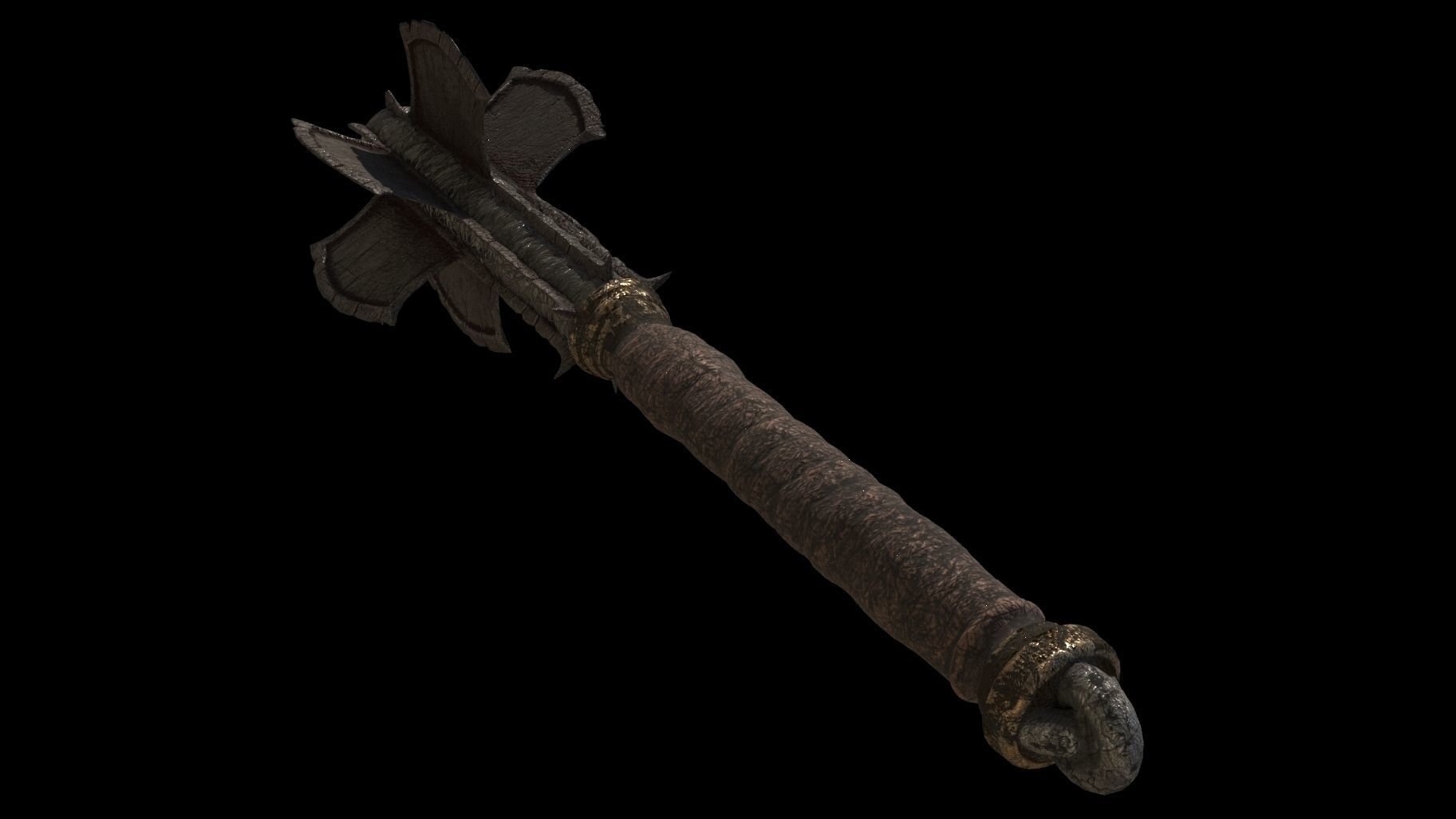 Wand old weapon 3D model | CGTrader