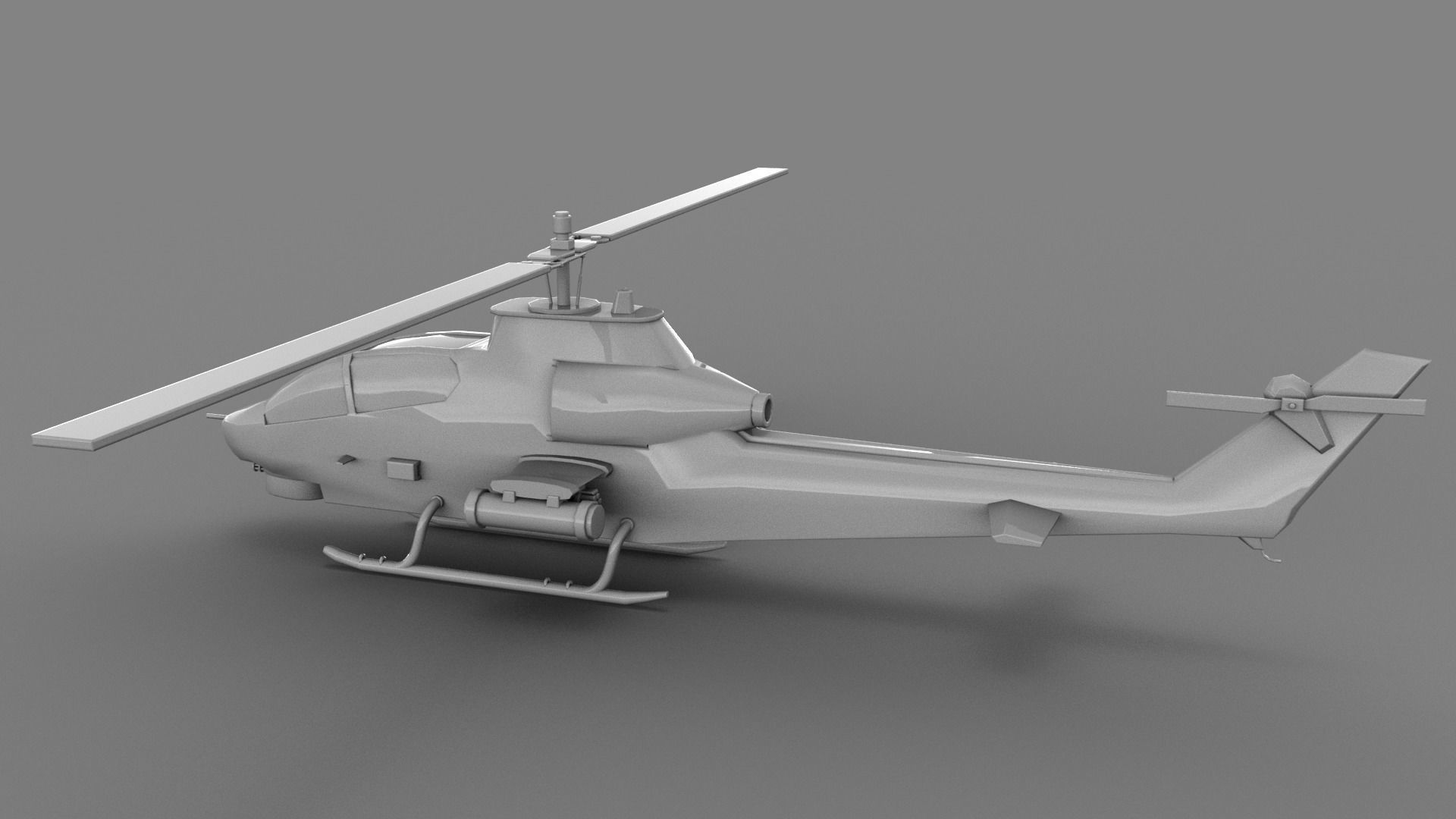 Helicopter 2 Base Mesh Free free VR / AR / low-poly 3D model | CGTrader