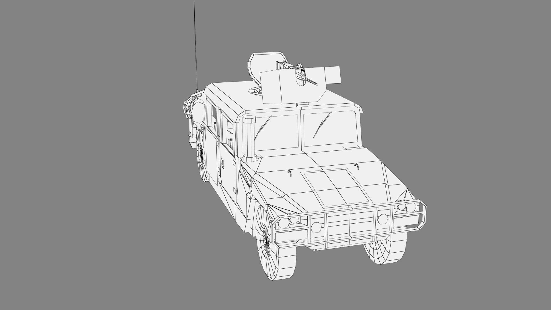 Hummer Base Mesh Free free VR / AR / low-poly 3D model | CGTrader