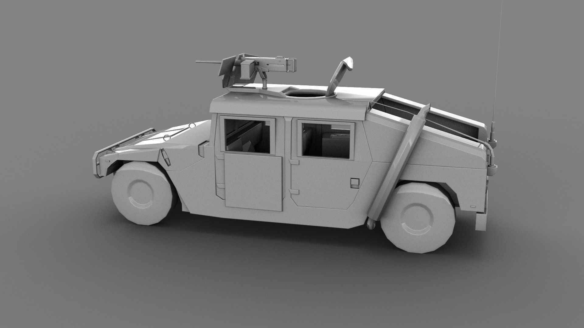 Hummer Base Mesh Free free VR / AR / low-poly 3D model | CGTrader
