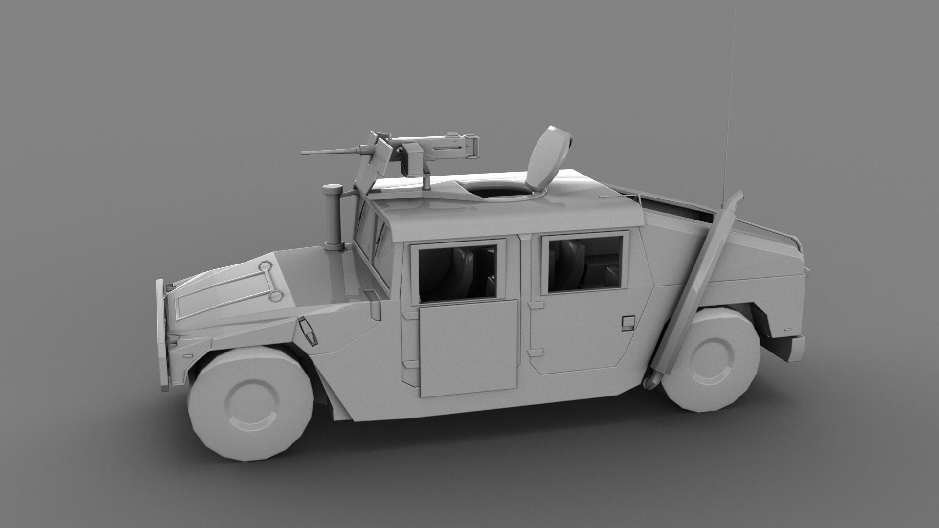 Hummer Base Mesh Free free VR / AR / low-poly 3D model | CGTrader