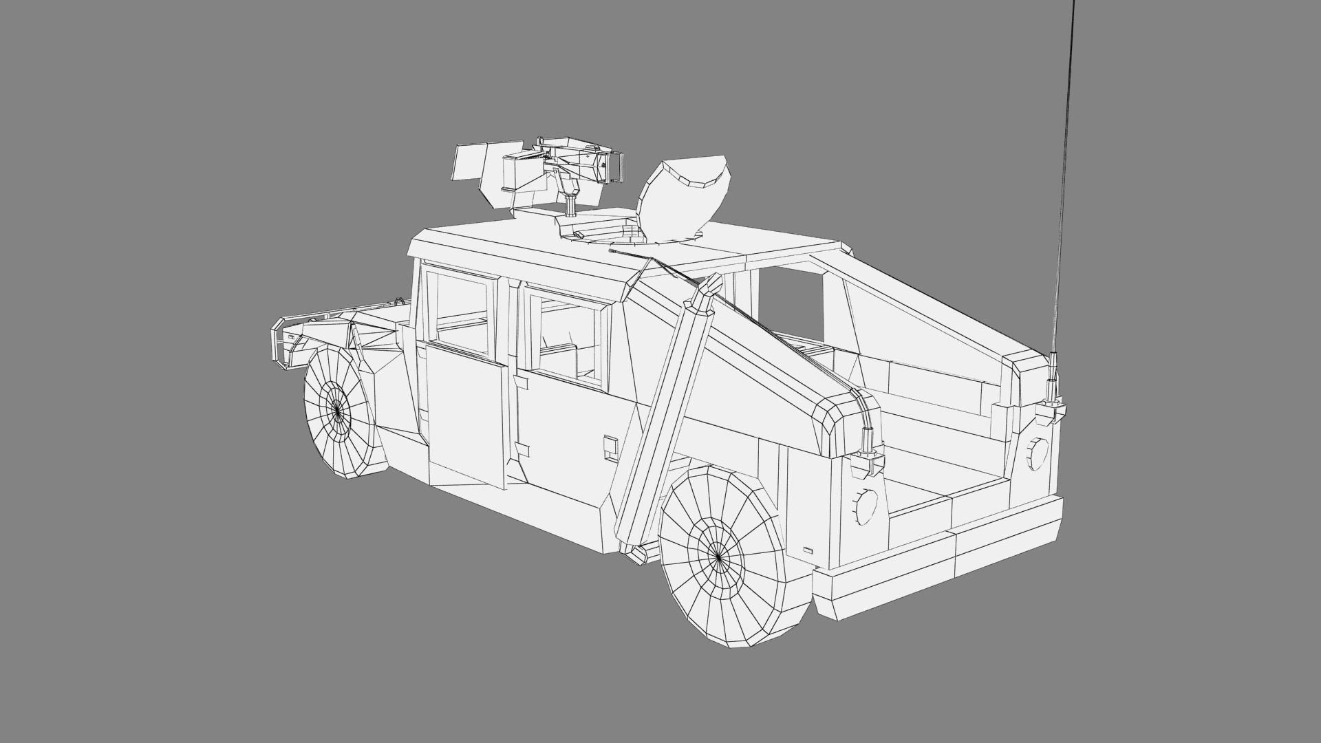 Hummer Base Mesh Free free VR / AR / low-poly 3D model | CGTrader