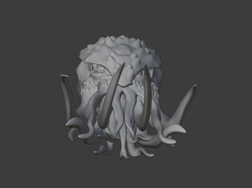 Cthulhu head 3D model | CGTrader