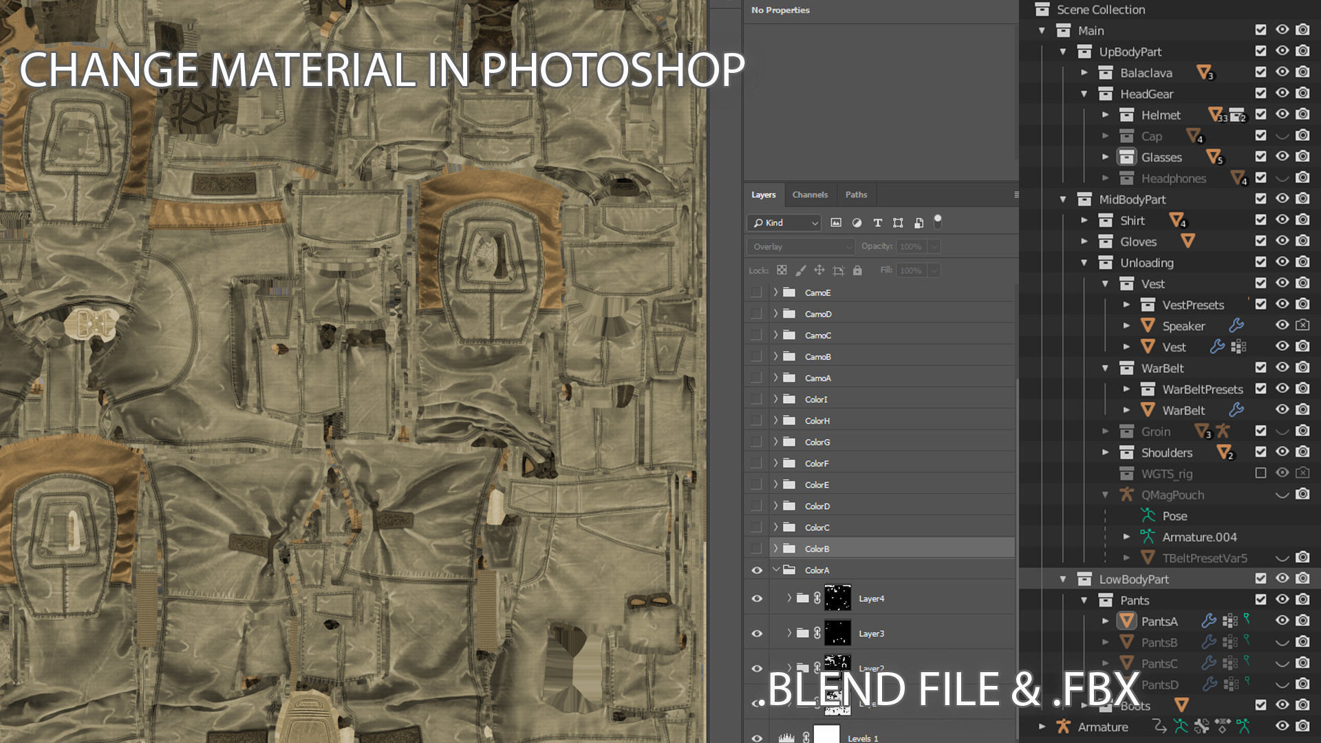 3D model AAA MODULAR SOLDIER PACK VR / AR / low-poly | CGTrader