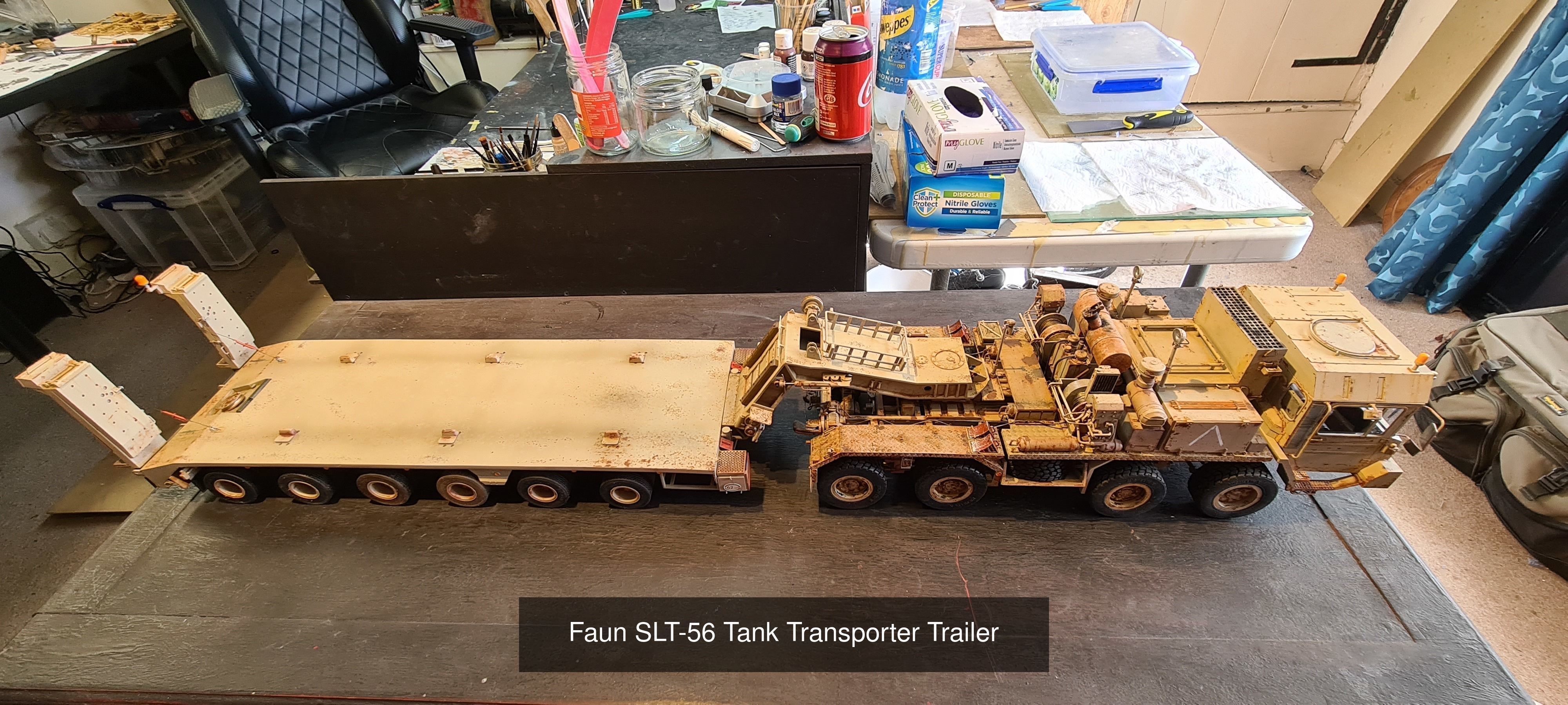 Faun SLT-56 tank transporter 3D Model Collection | CGTrader