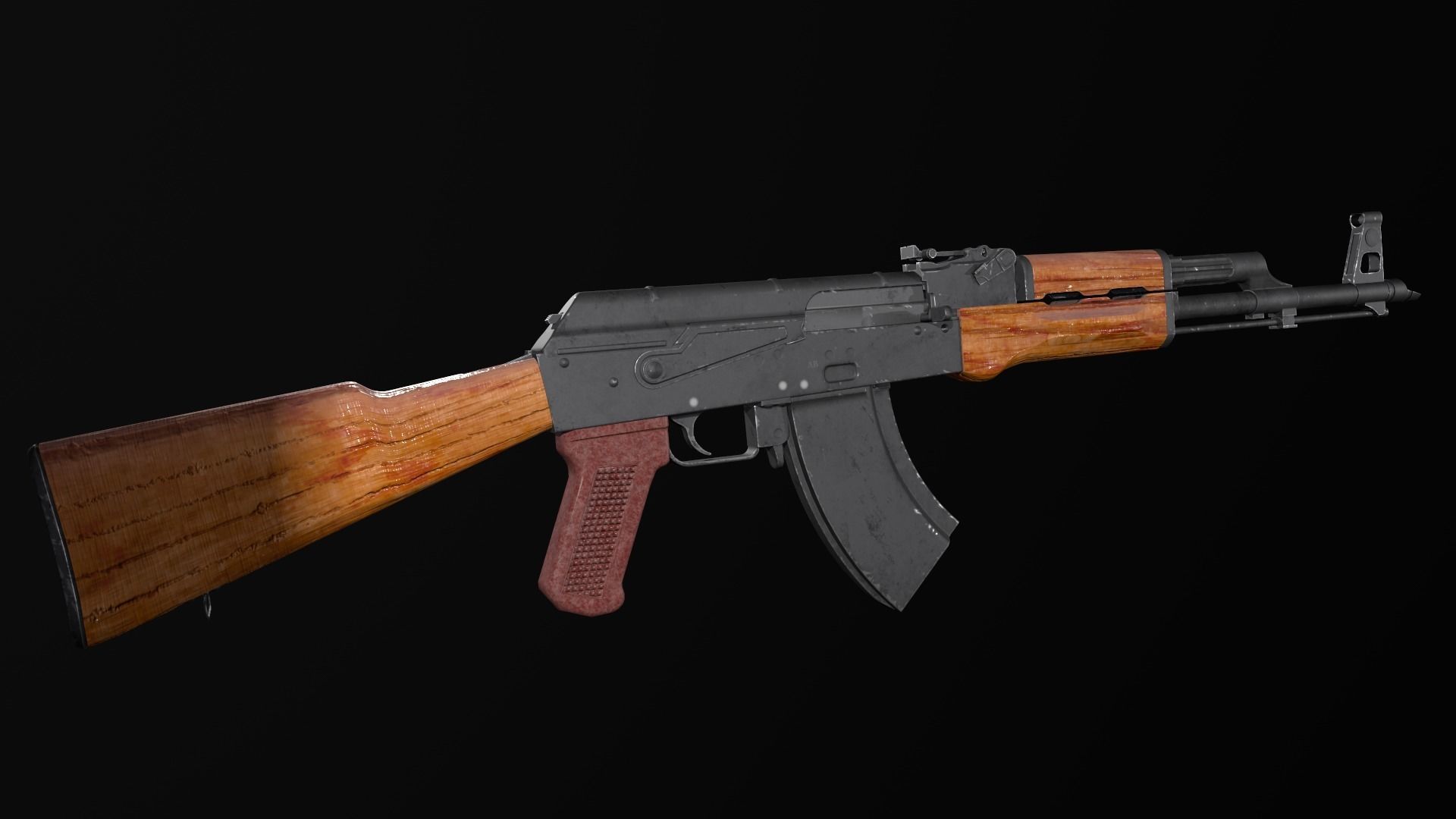 AKM Model free VR / AR / low-poly 3D model | CGTrader