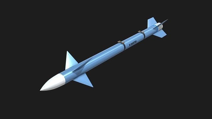 3D model R-Darter Air to Air Missile VR / AR / low-poly | CGTrader