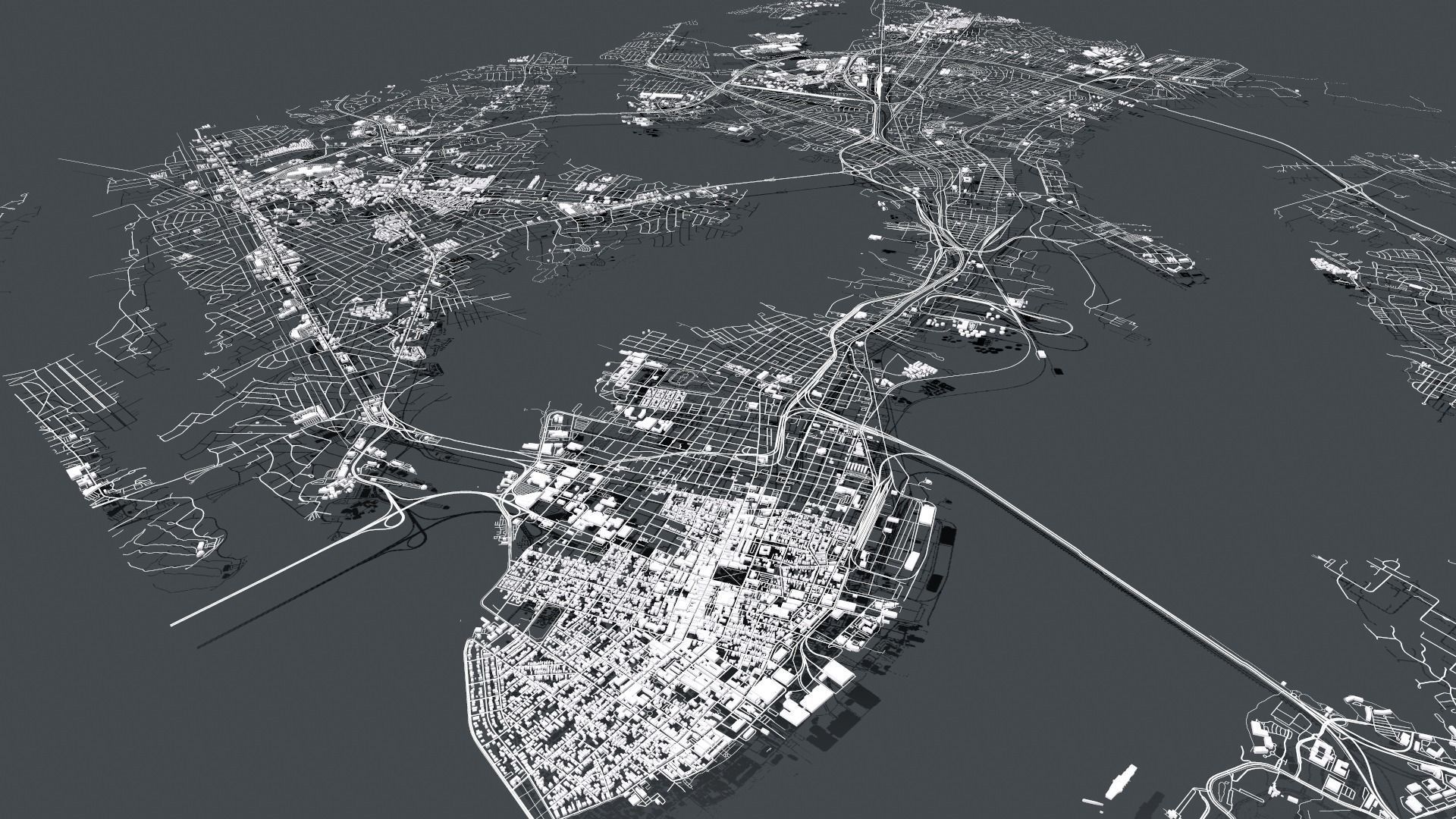 Cityscape Charleston South Carolina USA 3D model | CGTrader