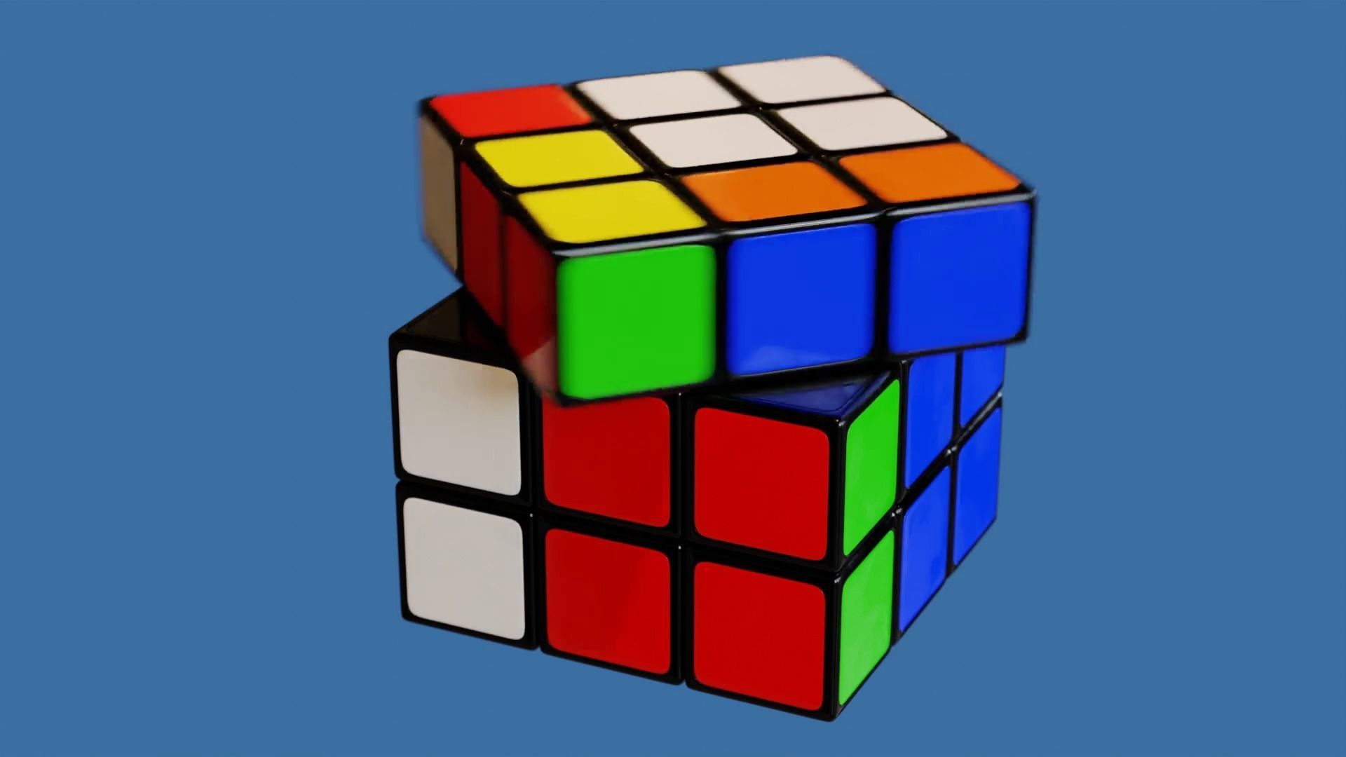 Realistic Rubiks Cube 3D model animated | CGTrader