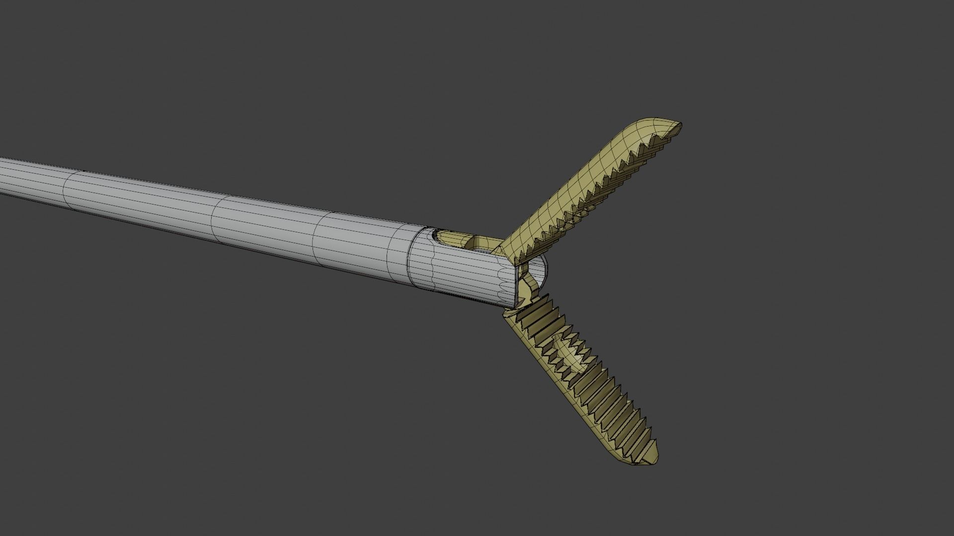 3D model of Laparoscopic forceps 3D model rigged | CGTrader