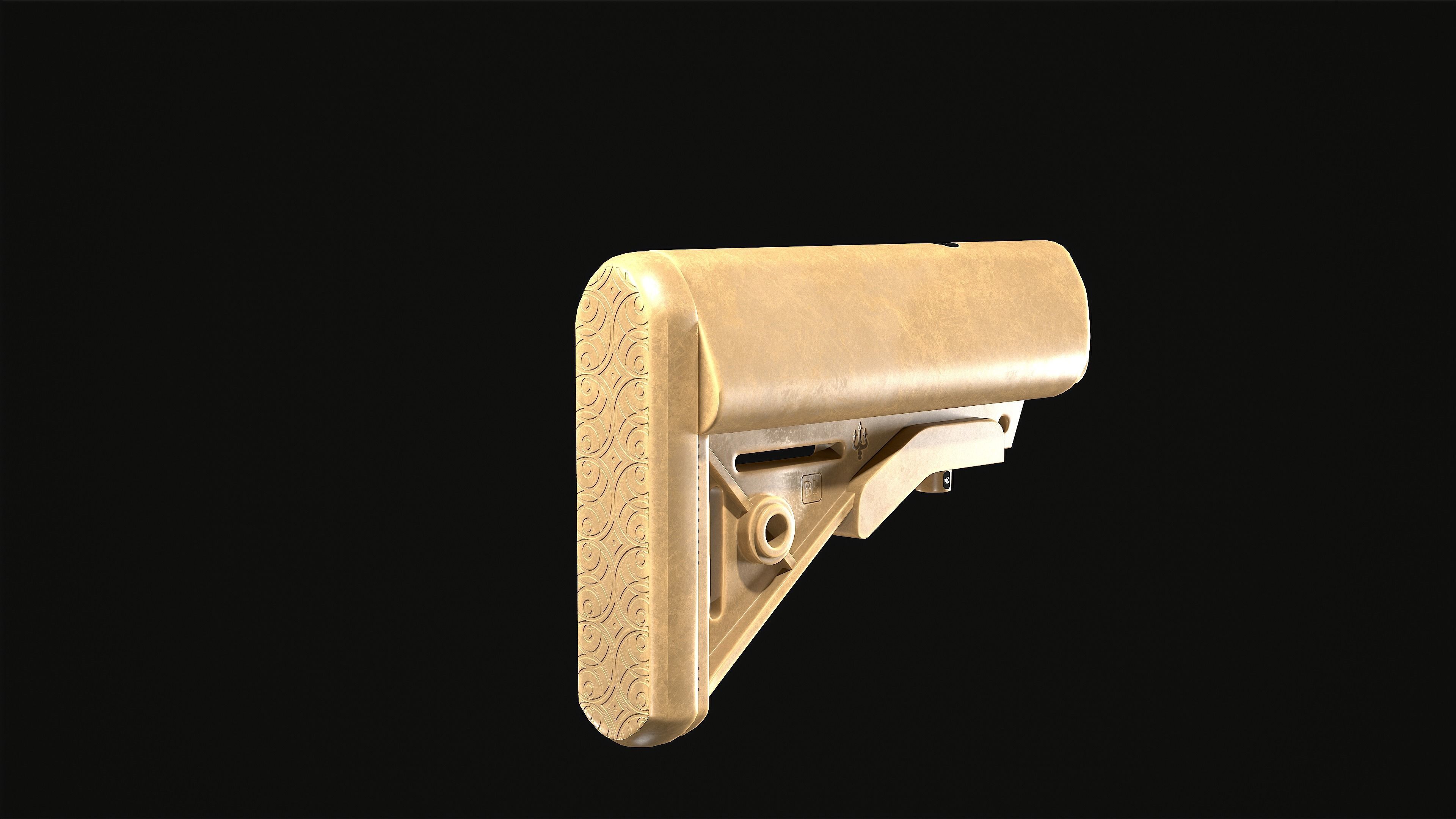 3D model MK18 Tactical Rifle PBR Game Ready VR / AR / low-poly | CGTrader