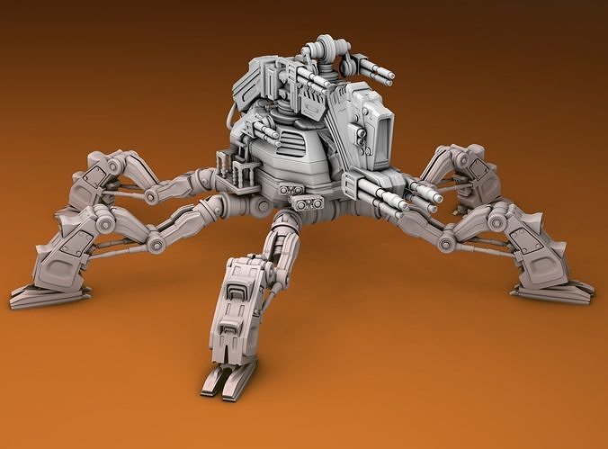 Robo Tank 3D model 3D printable | CGTrader