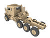 Oshkosh M1070 full model for RC chassis 3D model 3D printable | CGTrader