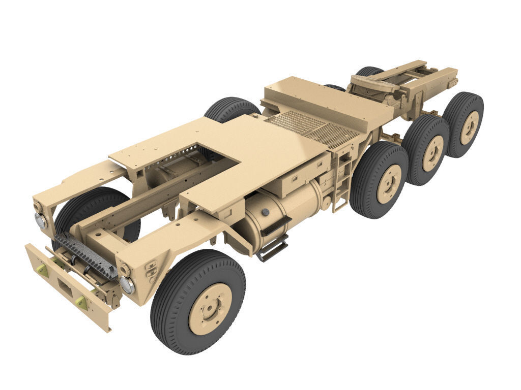 Oshkosh M1070 full model for RC chassis 3D model 3D printable | CGTrader