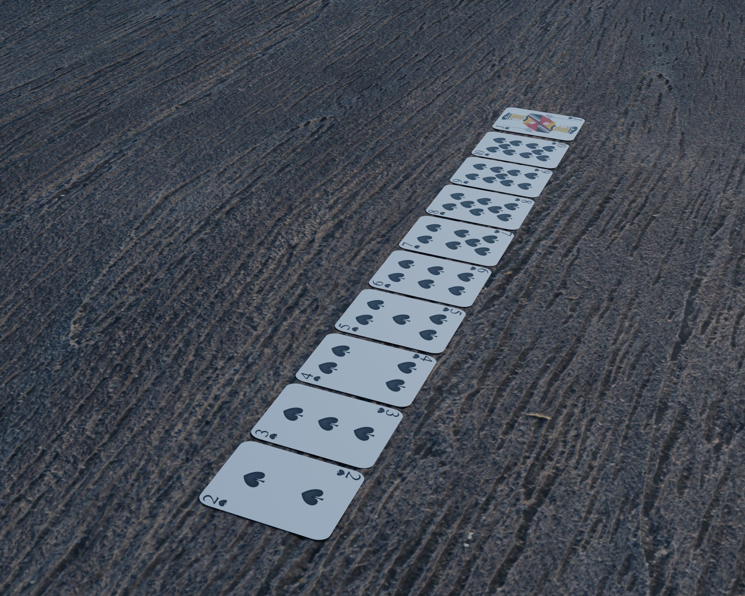 3D model Playing cards Poke VR / AR / low-poly | CGTrader