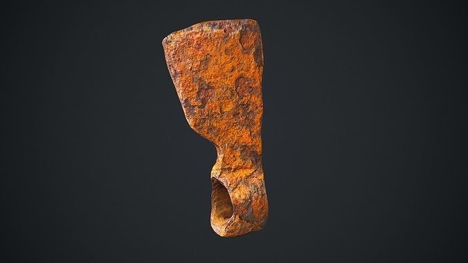3D model Rusty Axe VR / AR / low-poly | CGTrader