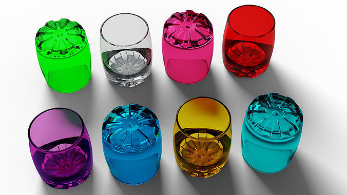 Glass IV Shot 3D model | CGTrader