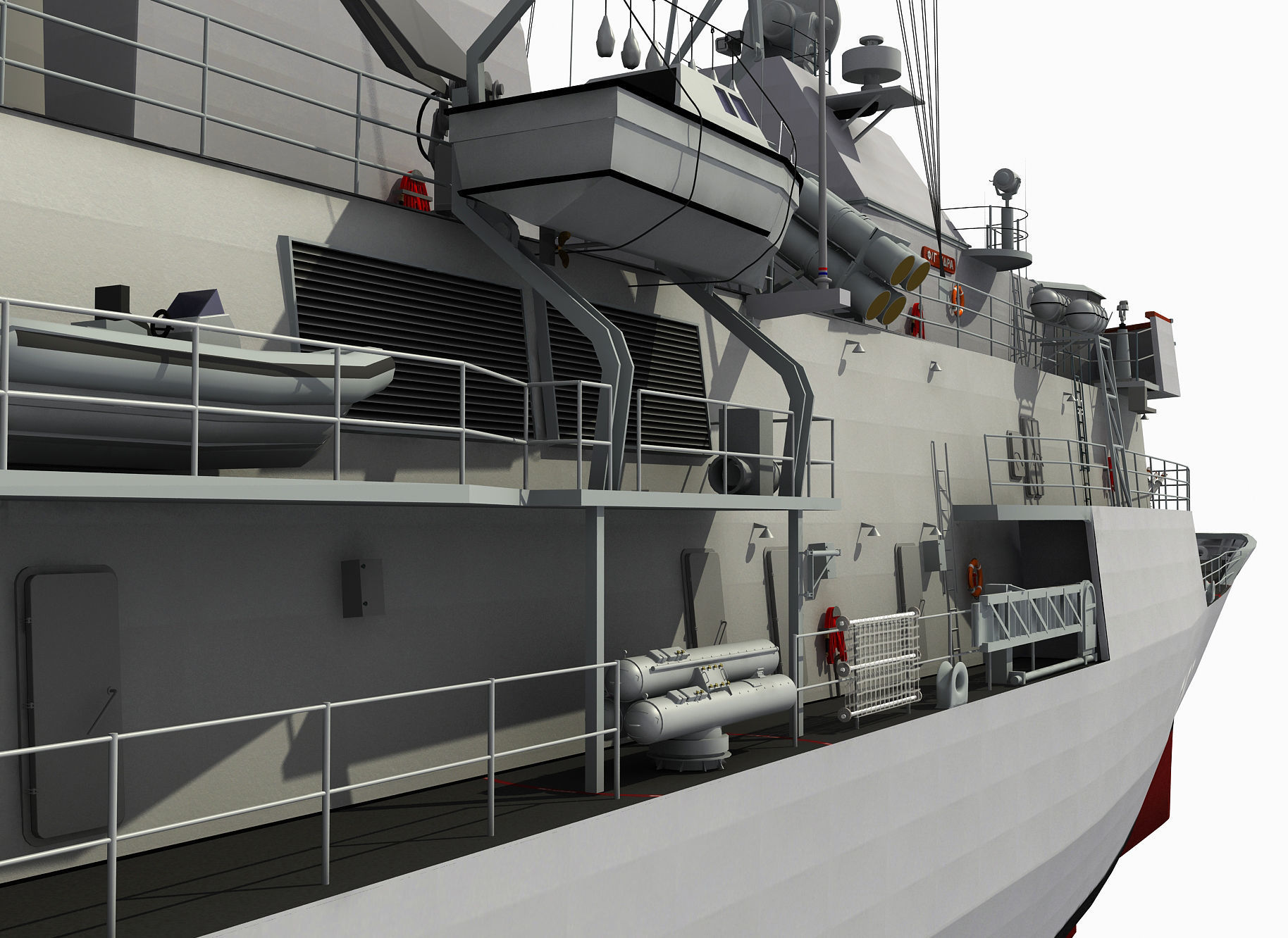 MEKO 200 GREEK HYDRA CLASS FRIGATE HS HYDRA 3D model | CGTrader