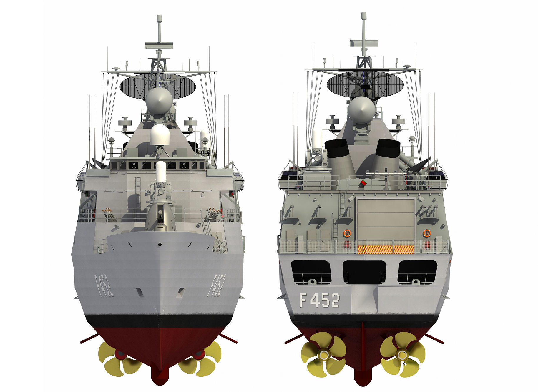 MEKO 200 GREEK HYDRA CLASS FRIGATE HS HYDRA 3D model | CGTrader