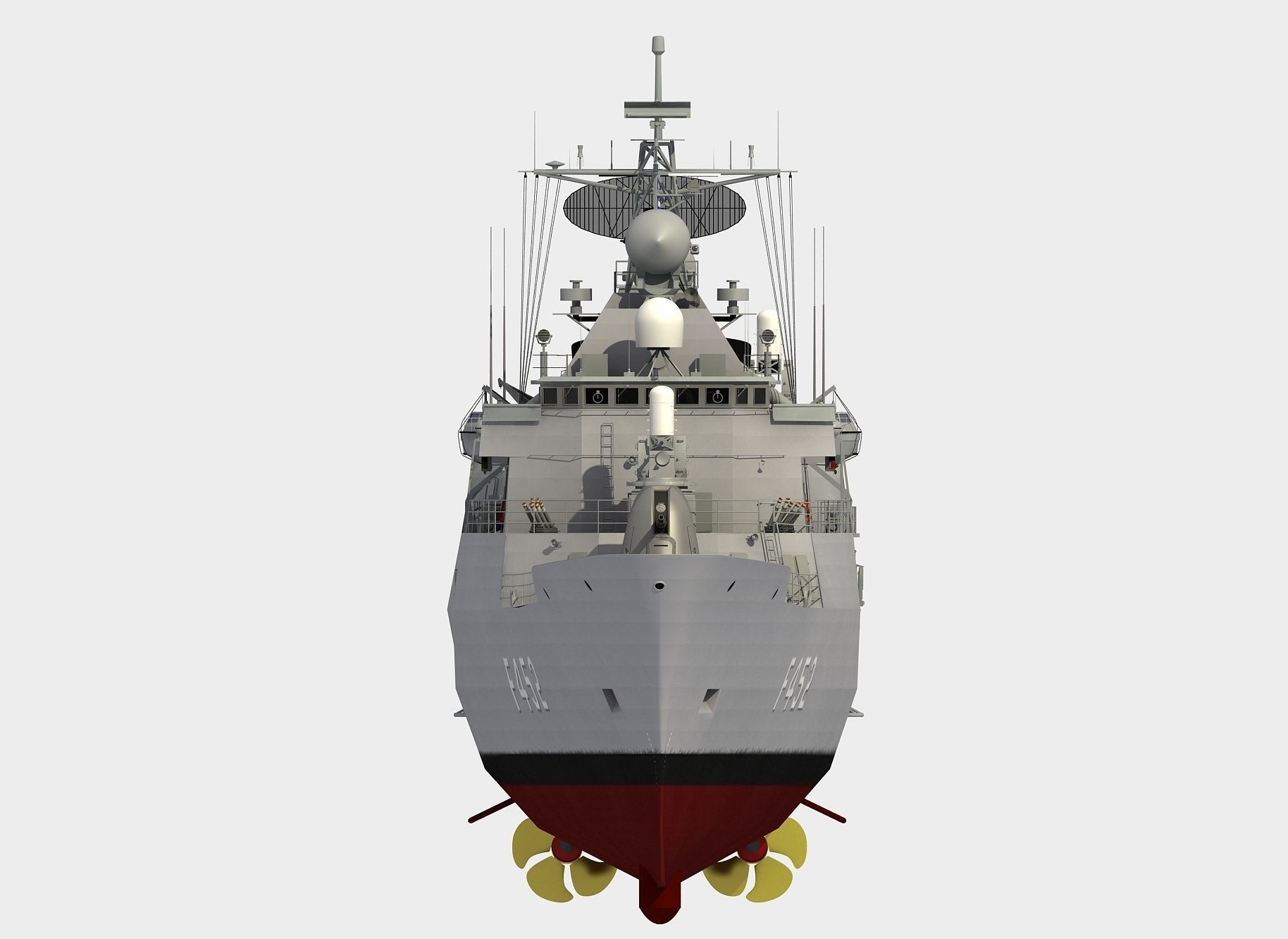 MEKO 200 GREEK HYDRA CLASS FRIGATE HS HYDRA 3D model | CGTrader
