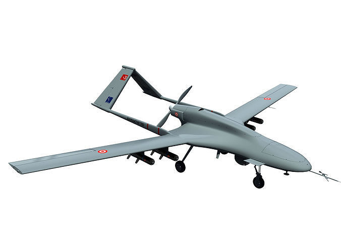 BAYRAKTAR UAV 3D model | CGTrader