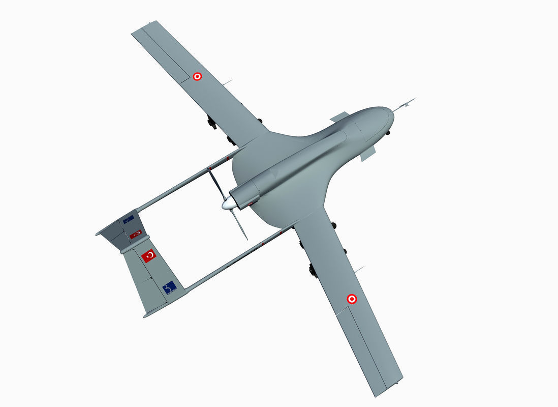 TURKISH BAYKAR UAVs and DRONEs 3D model | CGTrader