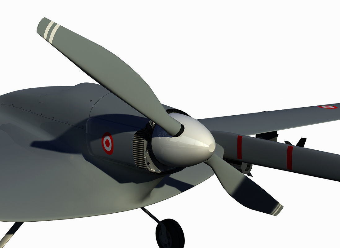 TURKISH BAYKAR UAVs and DRONEs 3D model | CGTrader