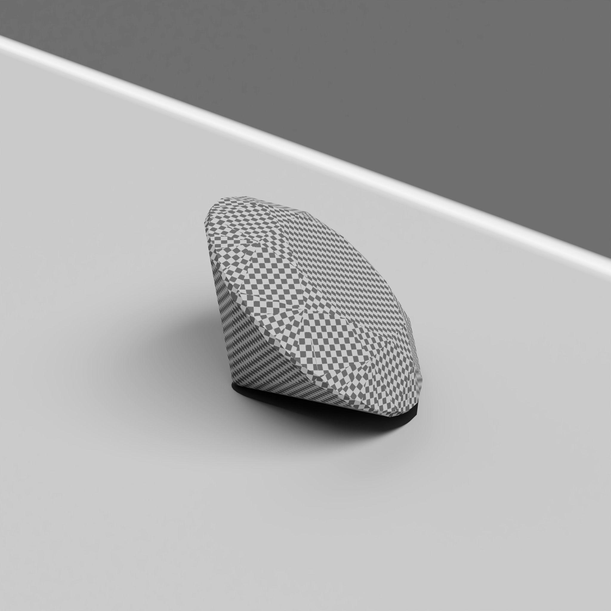 Ring - Diamond Gold Titanium 3D model | CGTrader