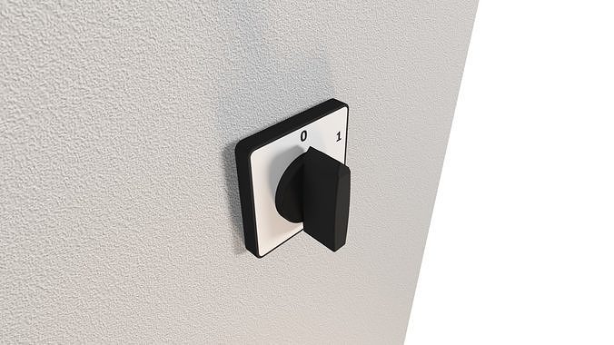 3D model ON OFF SWITCH 3D MODEL VR / AR / low-poly | CGTrader
