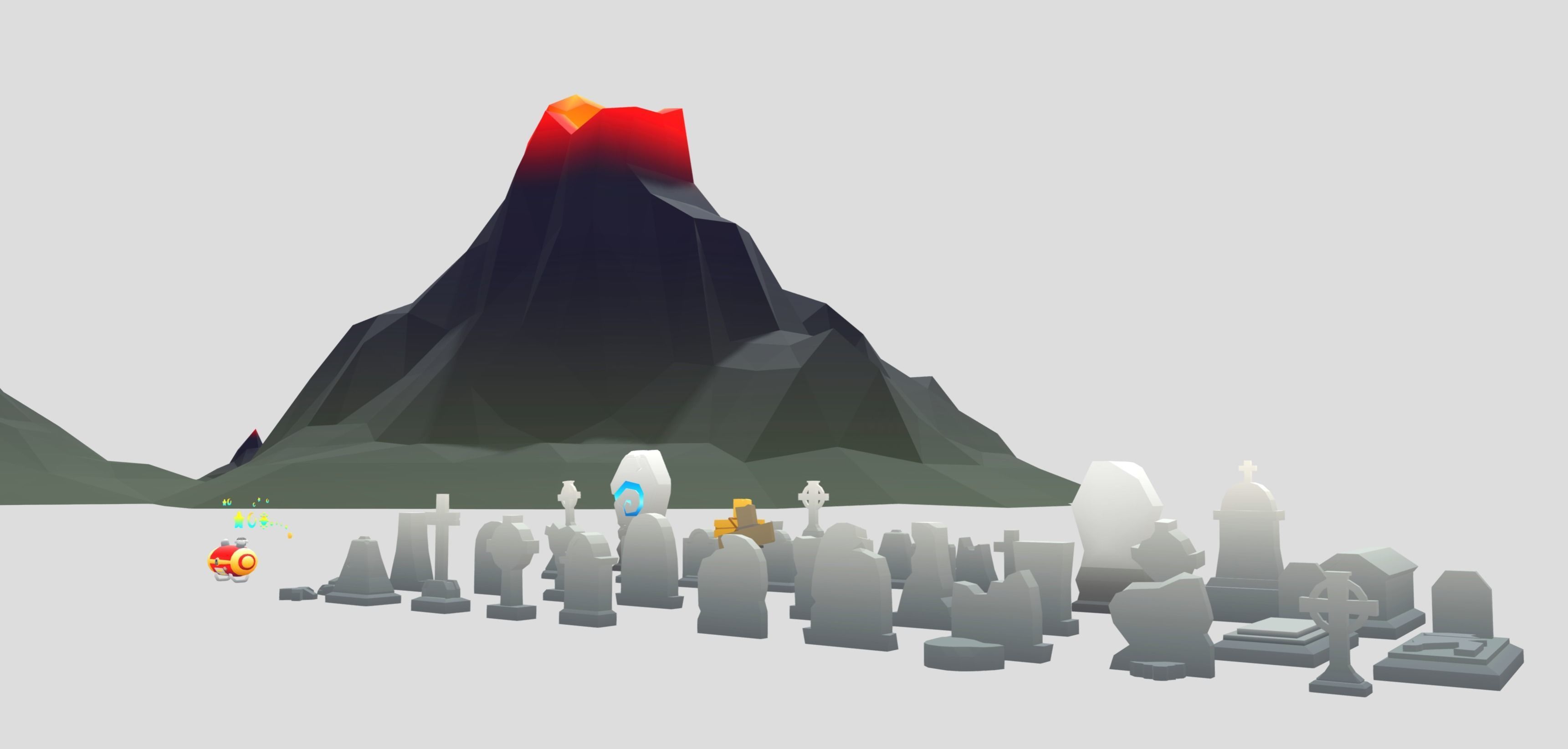 3D model Low poly models with soft gradient textures - Mega Pack VR ...