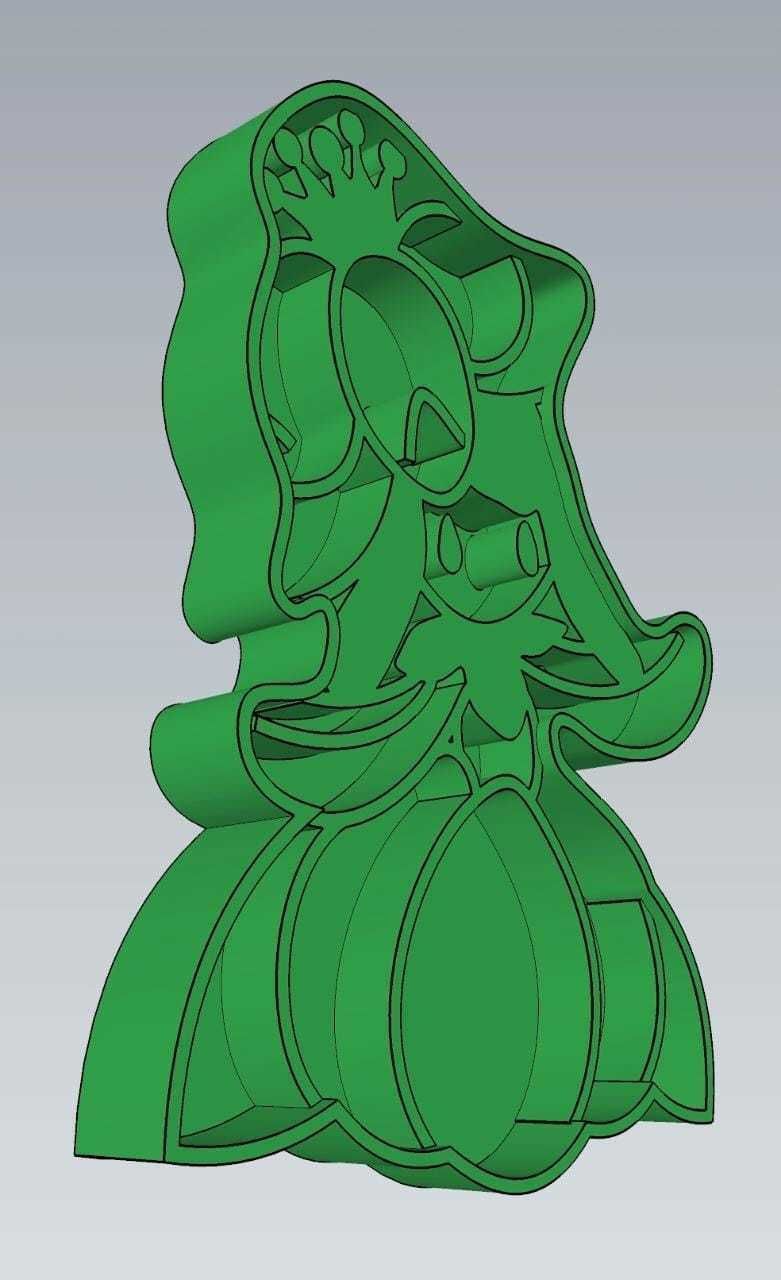 Amazing Pokemon lilligant Cookie Cutter Stamp Cake Decorating 3D model ...