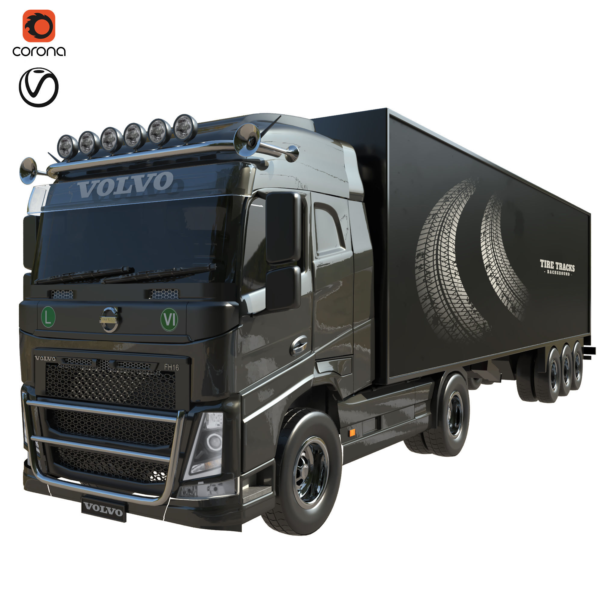 volvo fh16 3D model | CGTrader