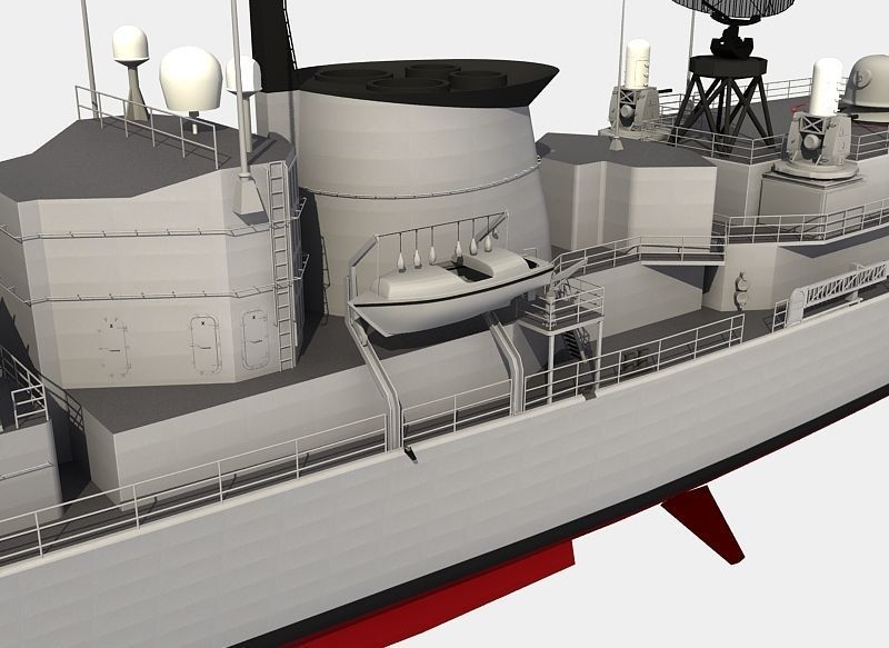 KORTENAER CLASS FRIGATE HS LIMNOS 3D model | CGTrader