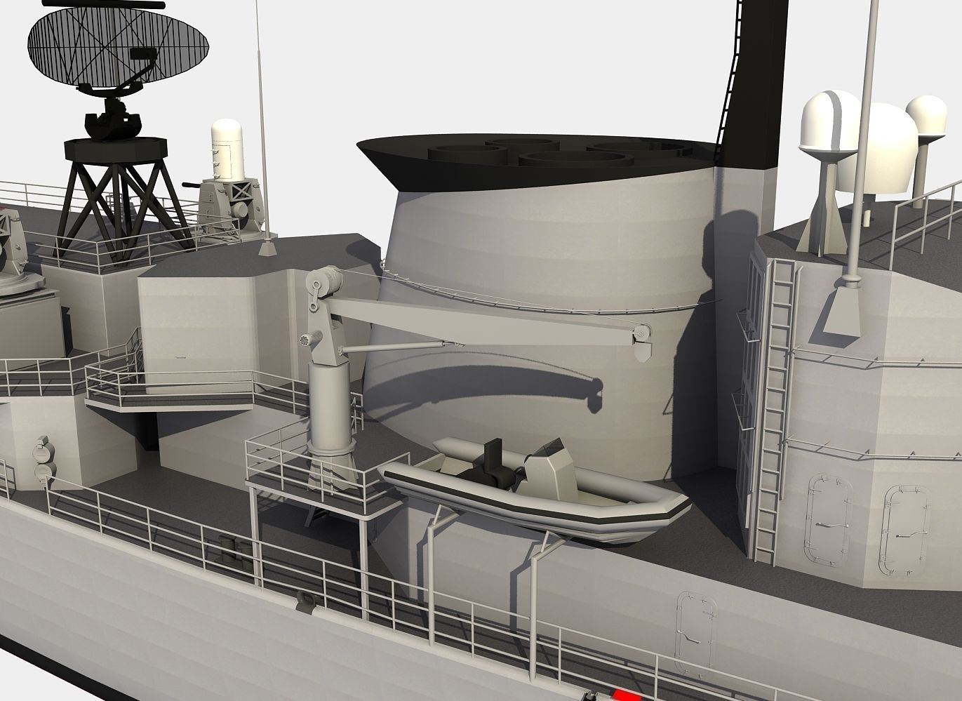 KORTENAER CLASS FRIGATE HS LIMNOS 3D model | CGTrader