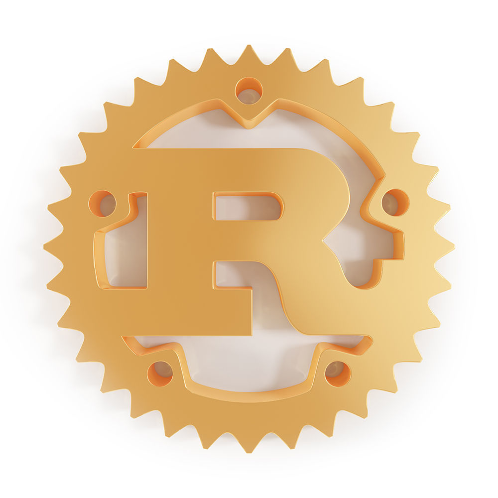Rust logo 3D model | CGTrader