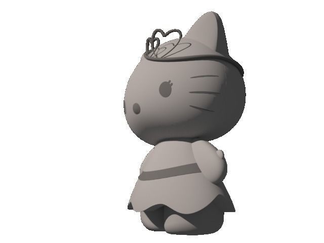 Hello kitty 3D model | CGTrader