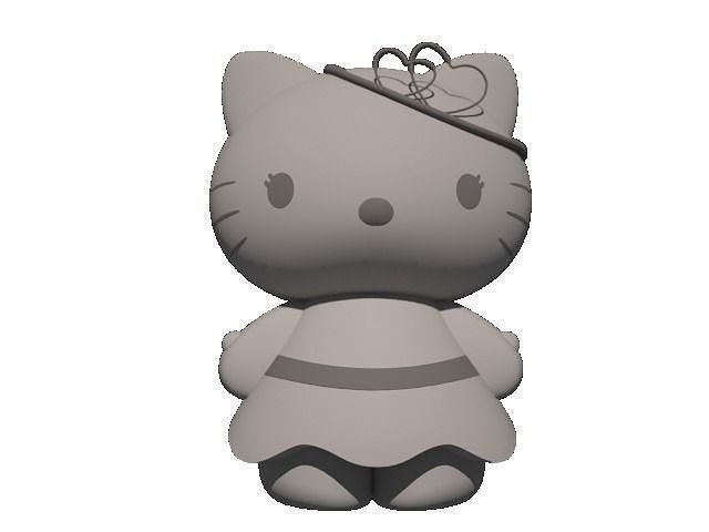 Hello kitty 3D model | CGTrader
