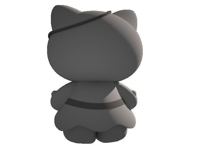 Hello kitty 3D model | CGTrader