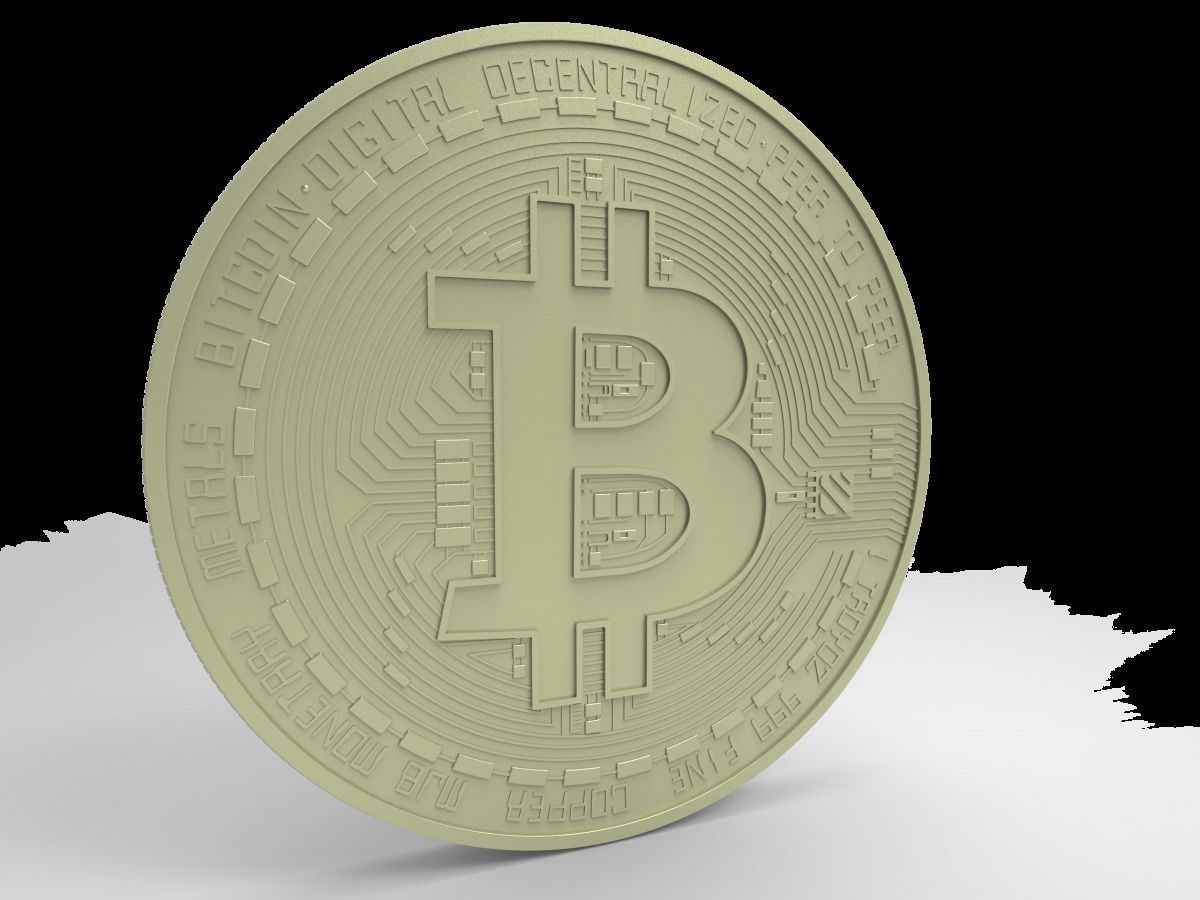 BITCOIN 3D MODEL 3D model | CGTrader