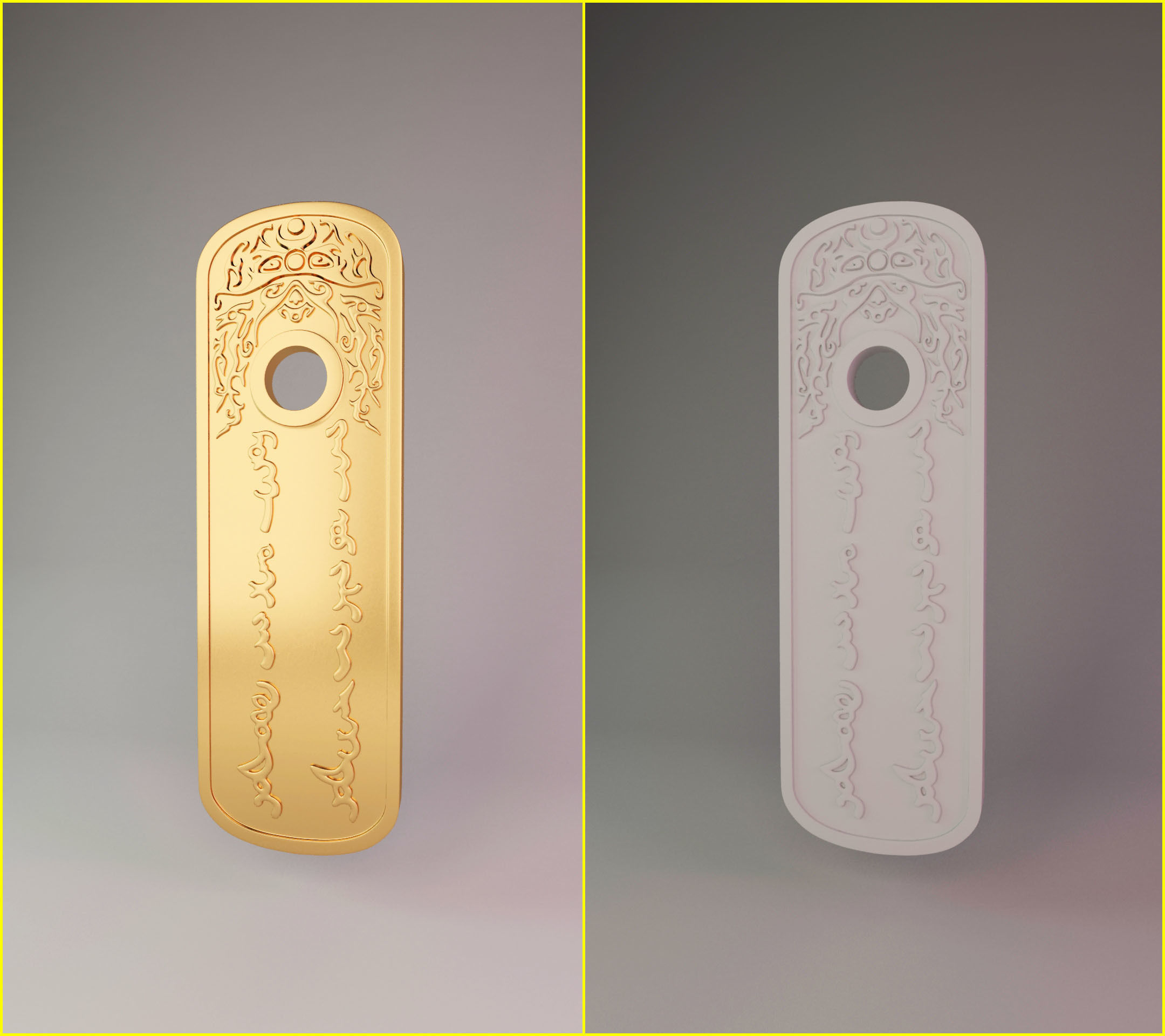 3D model Gerege VR / AR / low-poly | CGTrader