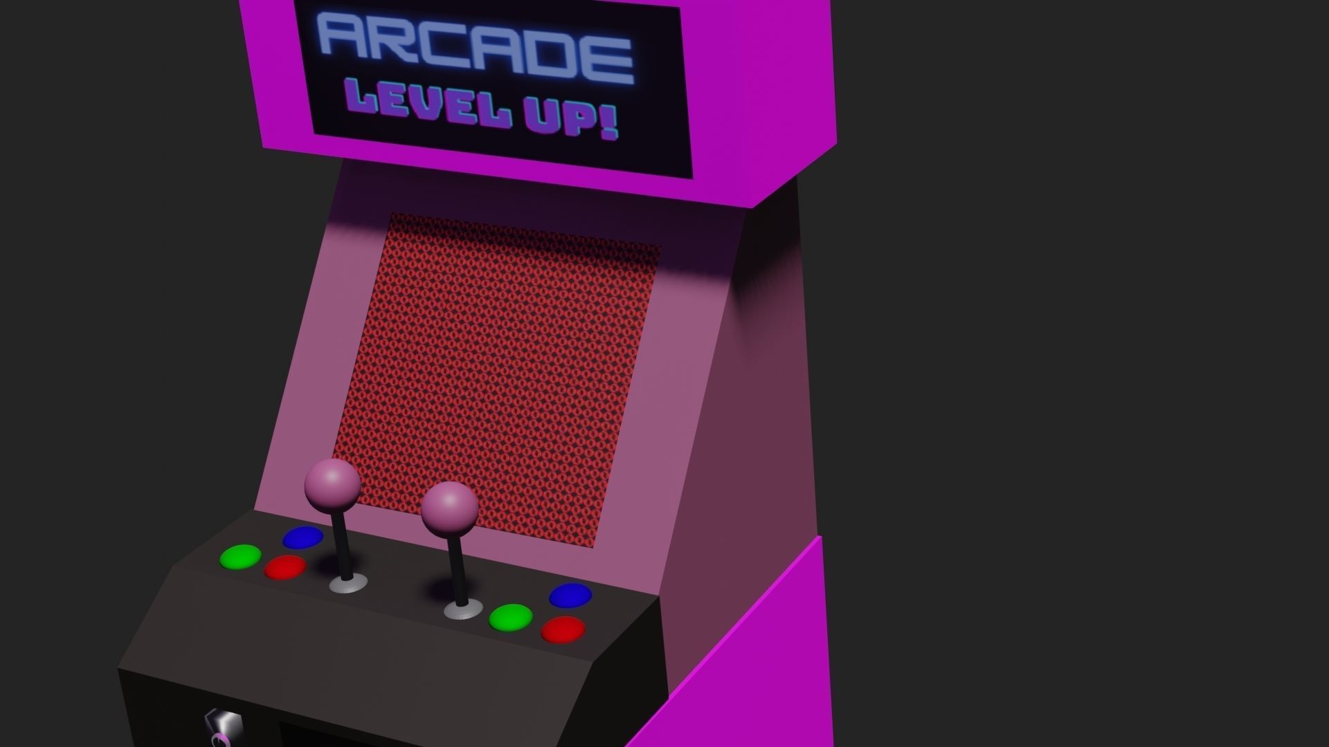 ARCADE 3D WITH RENDER 3D model animated | CGTrader