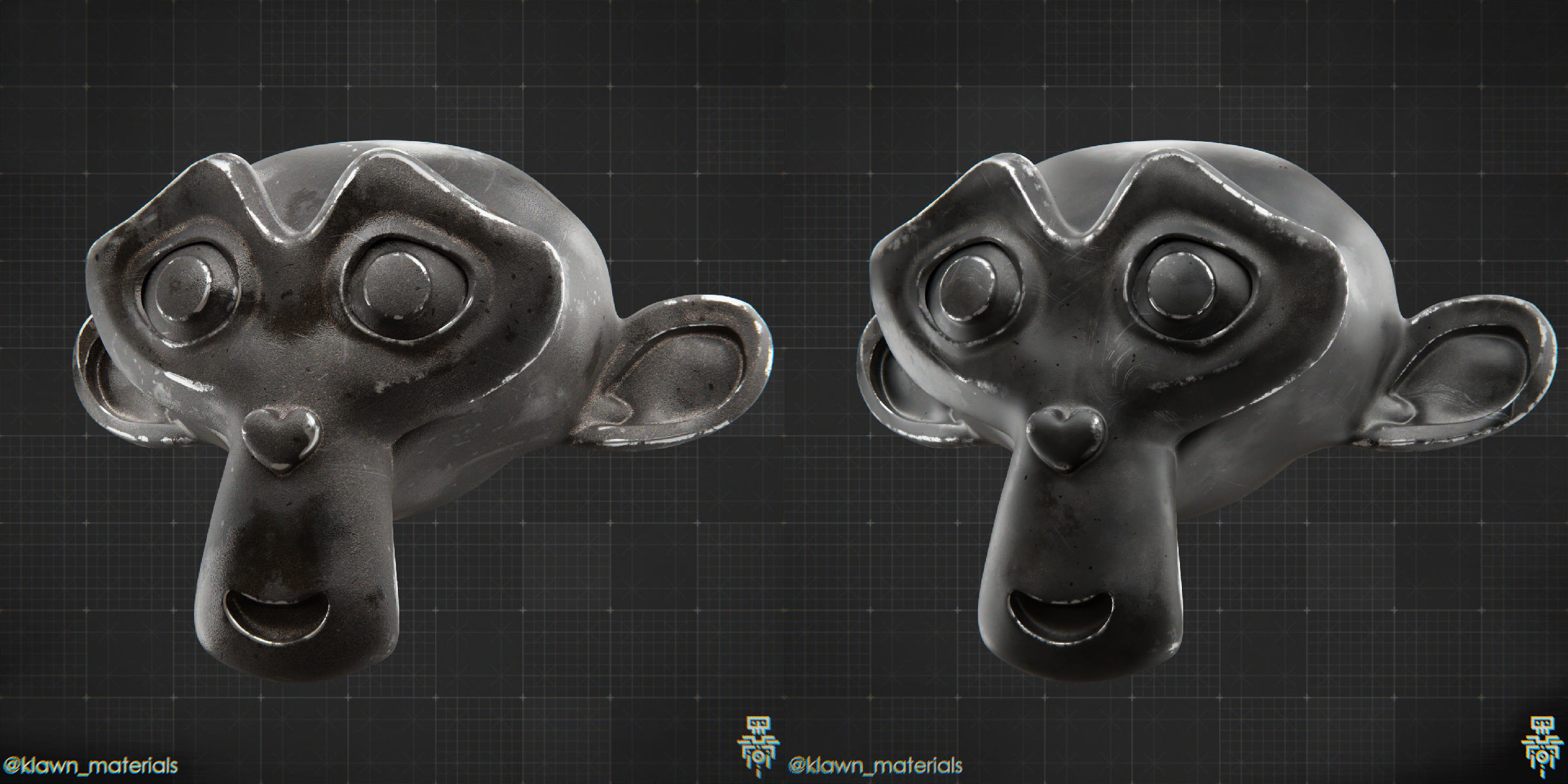 Procedural Gun Material for Blender 3D model | CGTrader