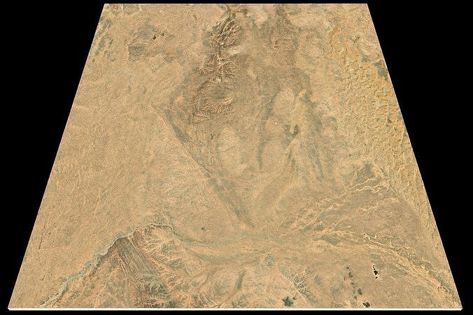 Mecca and the Red Sea coast of Saudi Arabia - tile n22 e42 3D model ...