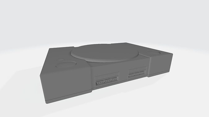 Playstation one 3D model | CGTrader