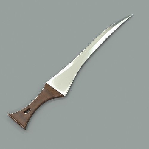 3D model Knife VR / AR / low-poly | CGTrader