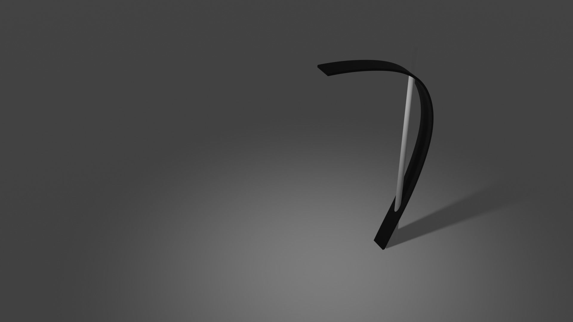 futuristic looking lamp post V2 3D model | CGTrader