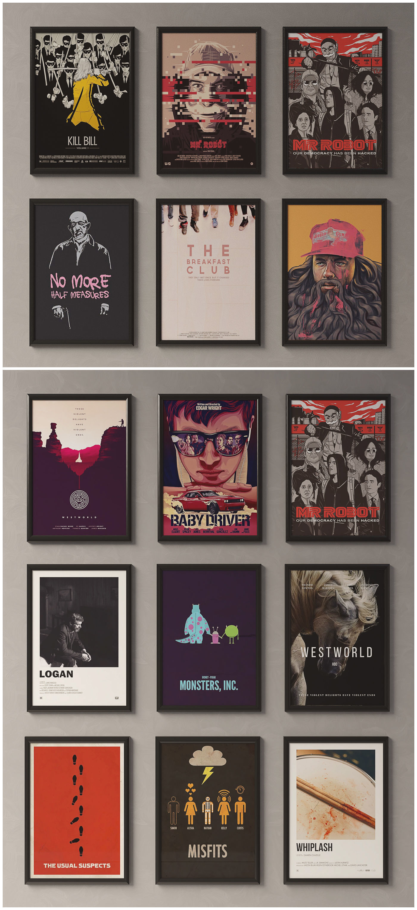 Movie posters - 3 3D model | CGTrader