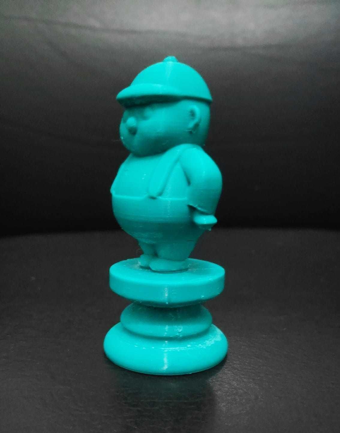Alice Chess - Side B - Rook - Tweedle Dee Dum 3D model 3D printable ...